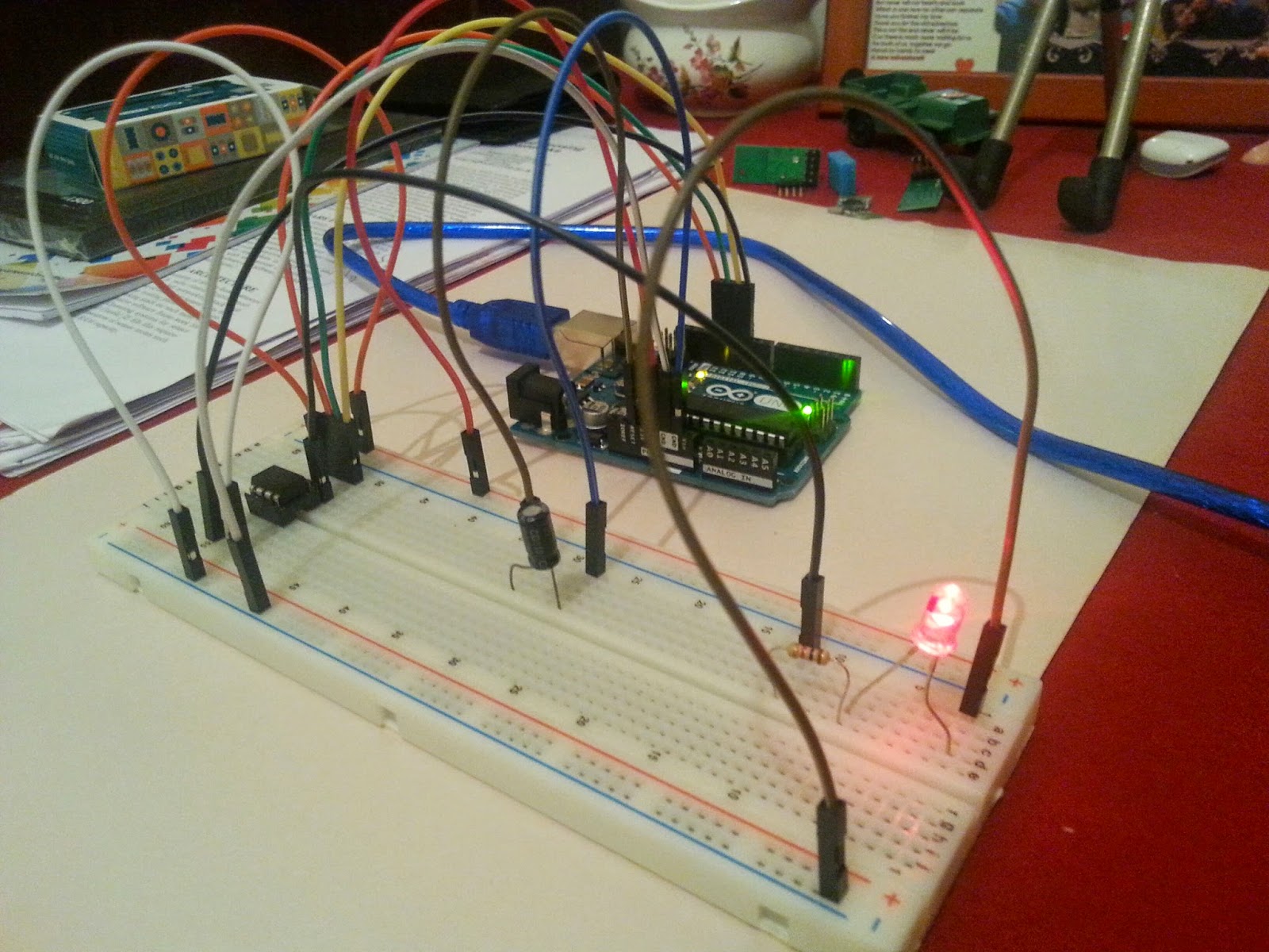 Fetch Decode Execute Programming Attiny85 Mcu Using Arduino As Isp 
